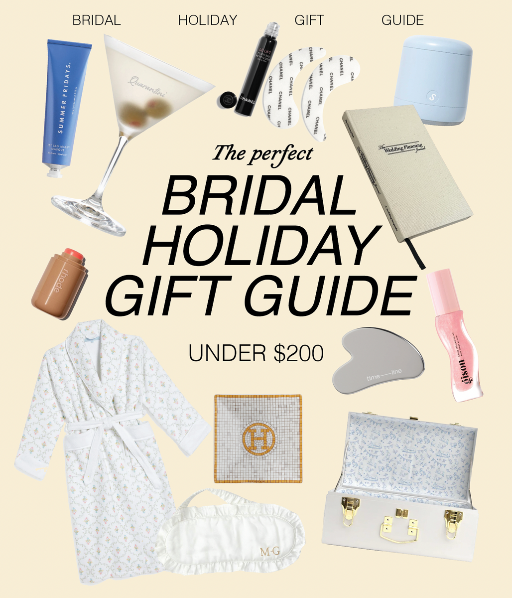 Holiday Gift Guide for Brides under $200: Perfect Gifts for the Bride-
