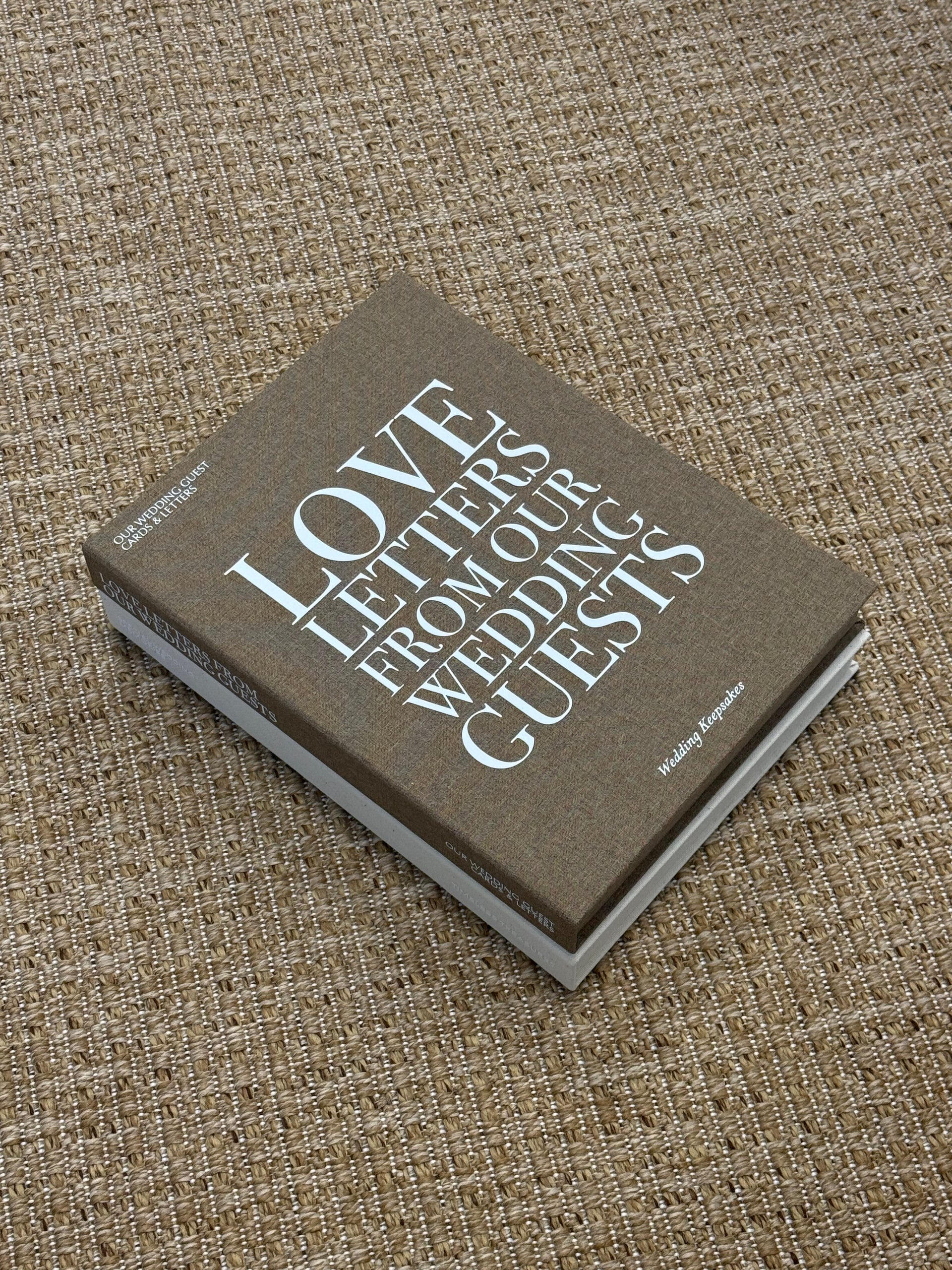 Wedding Keepsake Book Box Bundle – The Ceremony Club