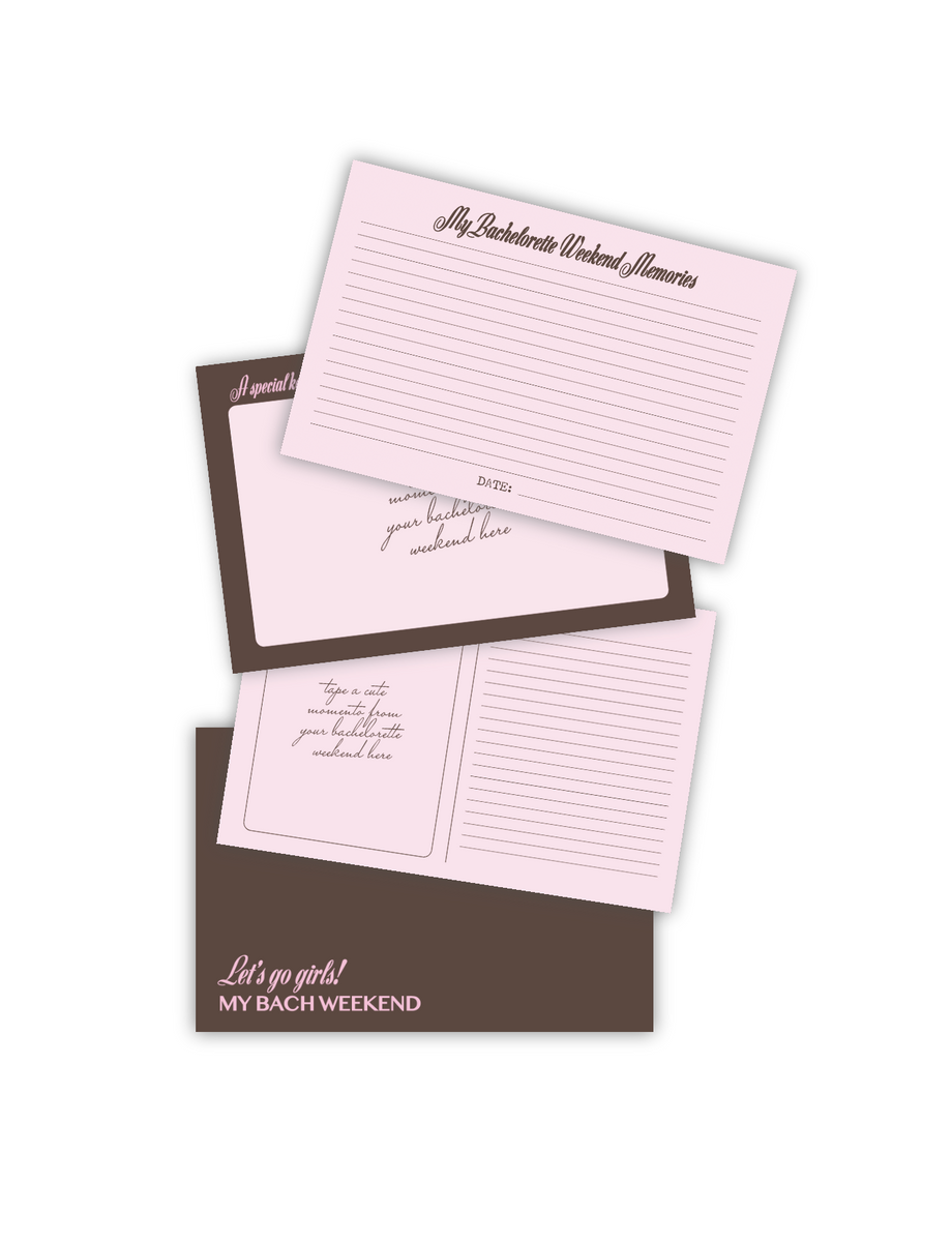 Bach Weekend photo album insert pack